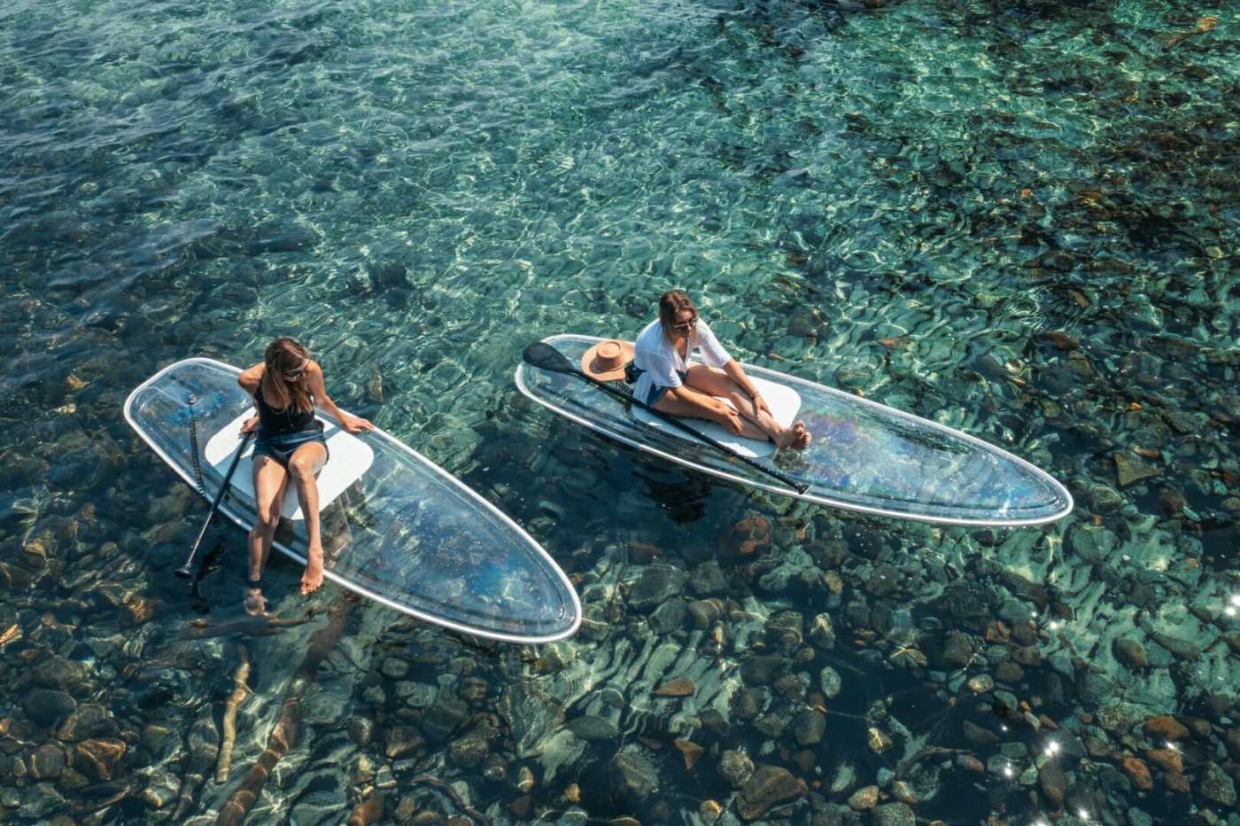 Transparent SUP Rental – Clearly Tahoe Rentals