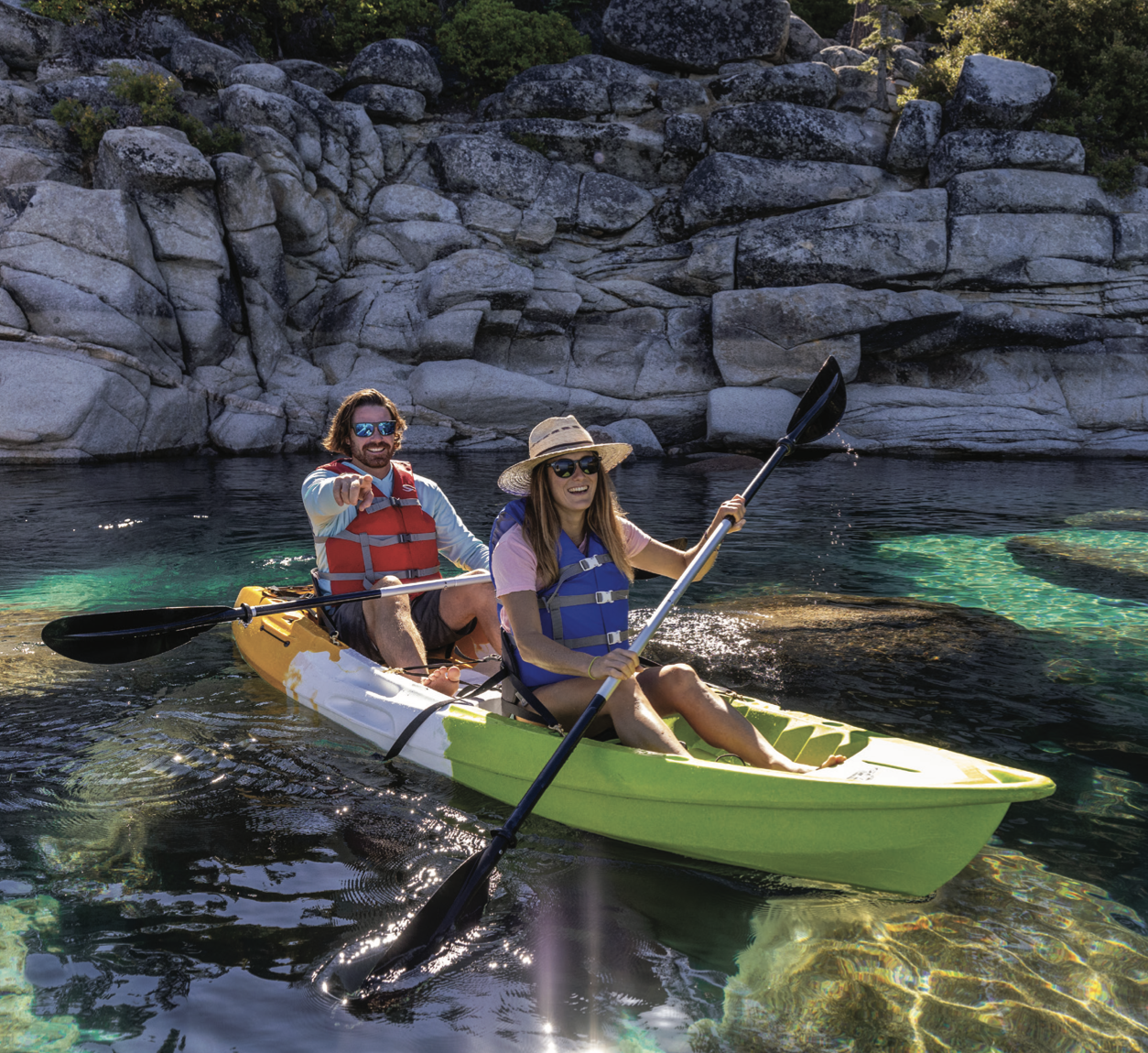 Clearly Tahoe | Sand Harbor Kayak and SUP Rentals